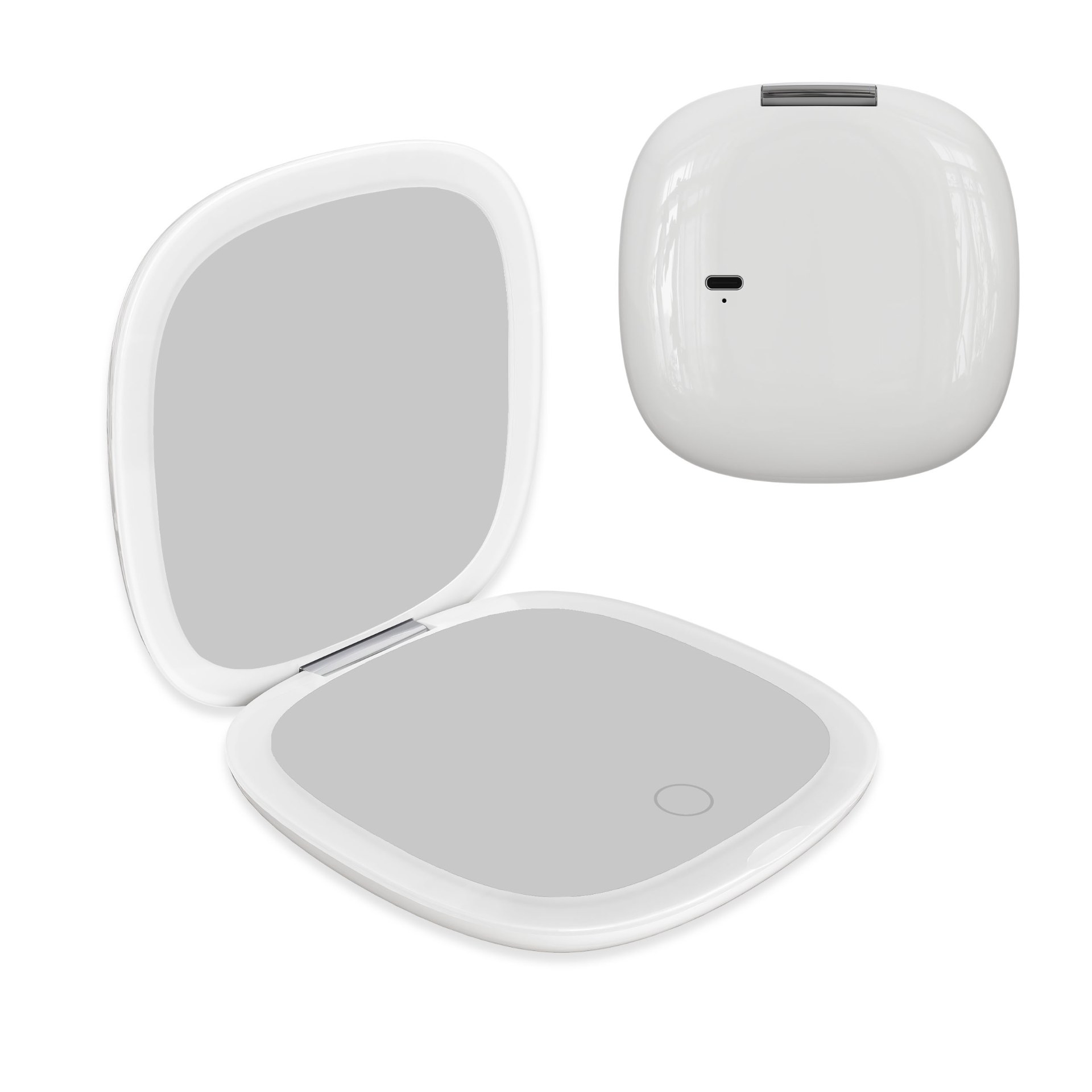 RM312 Led Pocket Compact Mirror - compact mirror manufacturers